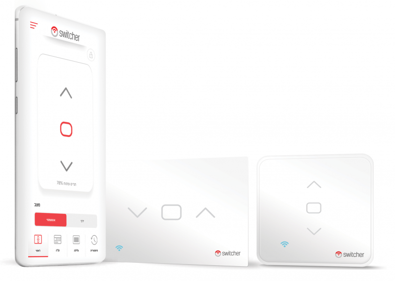 סוויצ'ר: דוד שמש חכם, מפסק חכם לדוד, מתג חכם לדוד | Switcher
