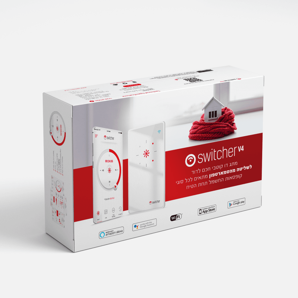 חנות - סוויצ'ר - מתג חכם לדוד - Switcher
