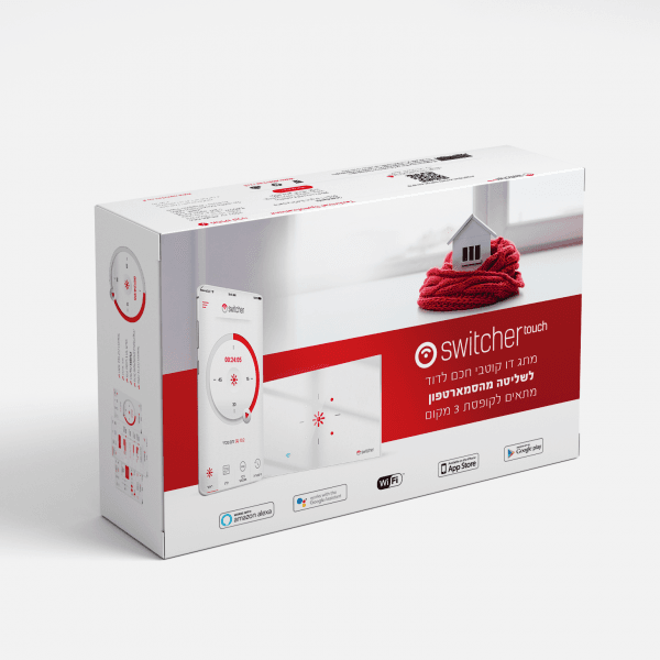 Switcher V2: מתג חכם לדוד לשליטה מהסמארטפון | Switcher