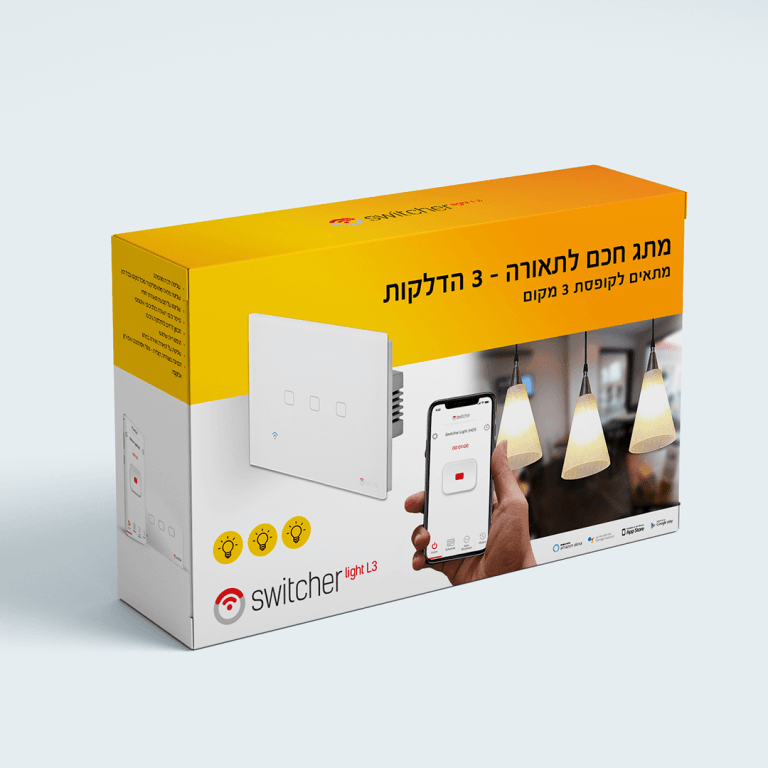 חנות - סוויצ'ר - מתג חכם לדוד - Switcher