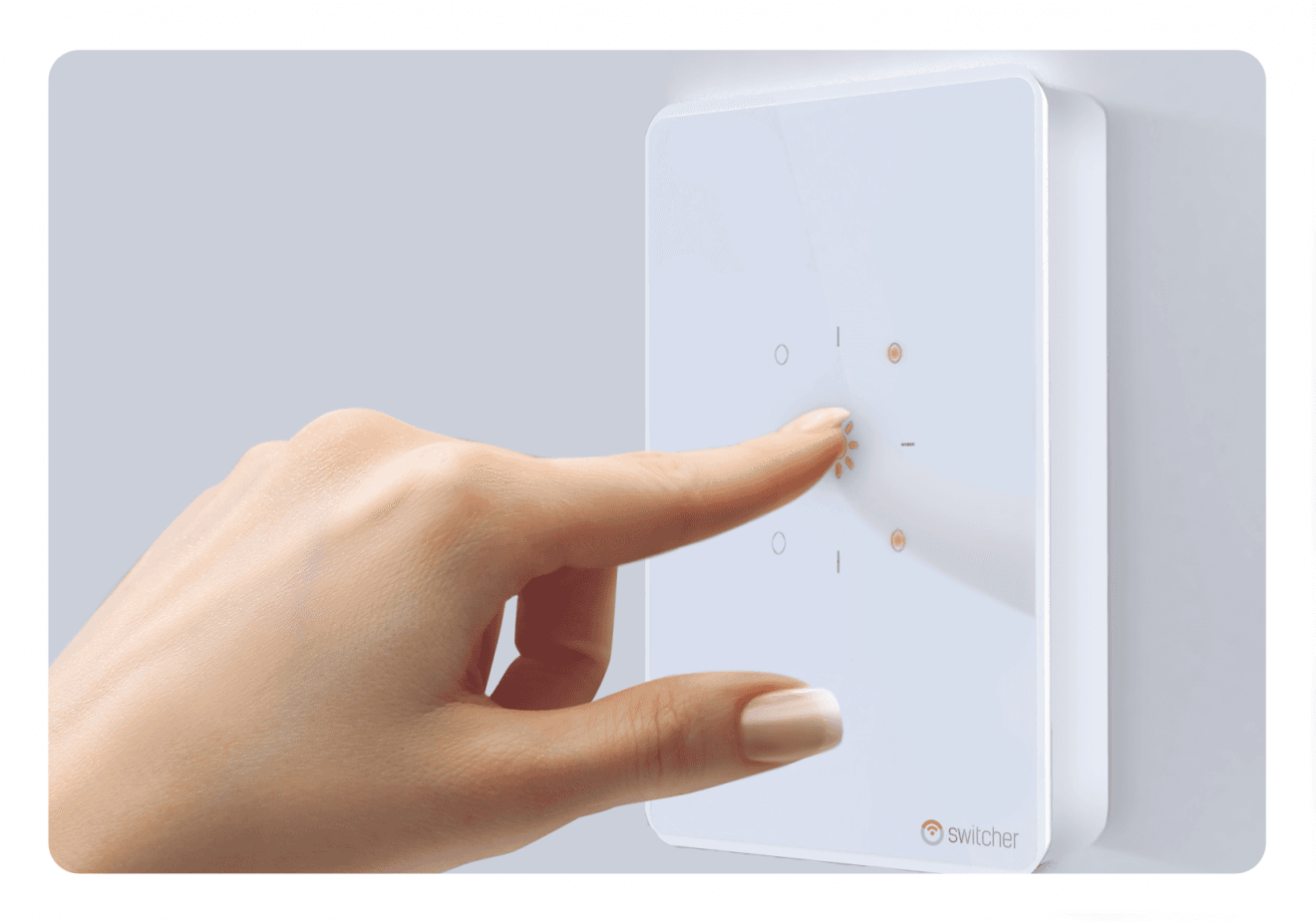 סוויצ'ר onWall - מתג חכם לדוד לשליטה מהסמארטפון - Switcher | onWall